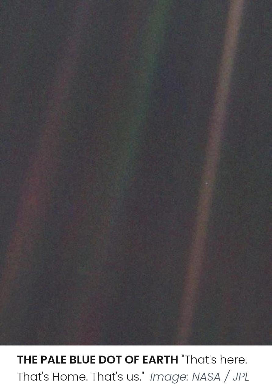 Perspective- Pale Blue Dot